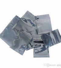 China 6000 PSI ESD Static Shielding Bags with 6 Mil Thickness - Moisture Barrier Zip Lock Packaging for sale