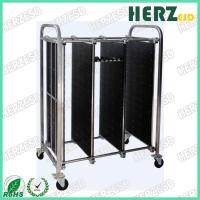 China ESD PCB Storage Trolley 1100×620×1300mm with Conductive Wheels and 100-500 PCB Capacity for sale