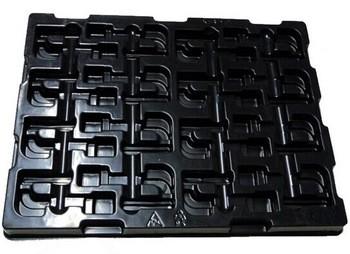 China ESD Anti-Static PCB Packaging Tray HZ-1405 - Custom Sizes 320x265mm with 10³-10¹¹ Ohm Resistance for sale