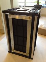 China Adjustable Plastic Base ESD Anti Static PCB Magazine Rack For Storage 355 X 320 X 563mm for sale