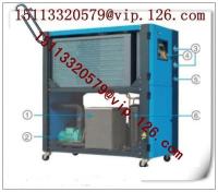 China Blue Modular Air Cooled WaterChiller/ air cooled water chiller for industry machine cooling with fan for sale