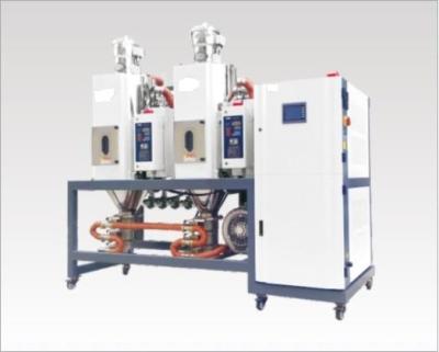 China China good quality 3 in 1 plastic Raw material dehumidifier dryer supplier one dehu with two kinds of material hoppers for two injections help User save cost lot for sale