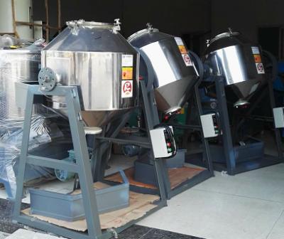 China Made by Stainless steel material Rotary colour mixer for food or industry guanule/powder mixer Best price to Danmark for sale