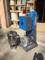 China China Blue Multiple station vacuum loader 10hp/stainless steel material hopper loader/plastic material seperate auto loader good price fast delivery for sale