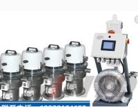 China China Blue Multiple station vacuum loader 10hp/stainless steel material hopper loader/plastic material seperate auto loader good price fast delivery for sale