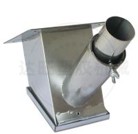 China Hopper Dryer spare part- double & single tube stainless steel Euro material Suction Box 50mm to UAE for sale