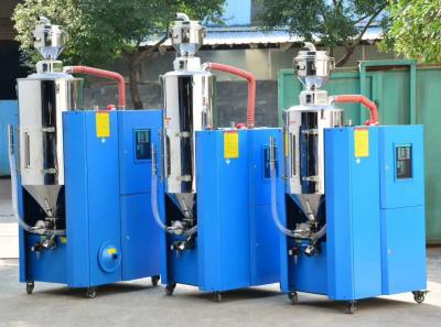 China Mass production Blue color 3 in 1 Desiccant Wheel Rotor material Dehumidifier Dryer for plastic Injection machine good price for sale