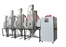 China China high performance multiple stage dryer 3 in 1 plastics dehumidify dryer Supplier one dehu with four hoppers cost save for sale