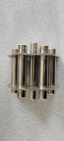 China Plastic Hopper dryer spare part Supplier- 9,7,5,3 tube Magnetic Frame metal seperator factory price  fast delivery for sale