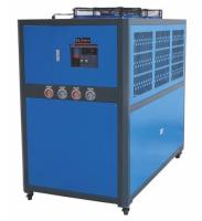 China Blue Modular Air Cooled WaterChiller/ air cooled water chiller for industry machine cooling with fan for sale