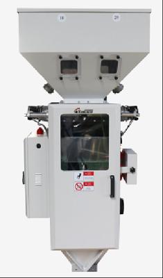 China Supply plastic raw material & colour Automatic mixer gravimetric blender/material percent weight sensor mixer/gravimetric doser maker for sale