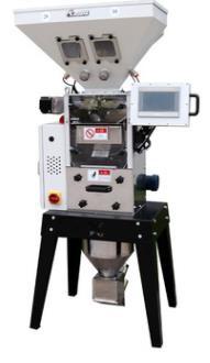 China With floor stand Output 200kg/hr gravimetric blender/Material Automatic weight mixer for extruder with 4 components for sale