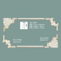 China Polyurethane Chair Rail Decorative PU Panel Moulding Corner HG-5702 - Fire-Proof Water-Resistant 80% Cost Savings for sale