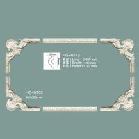 China Decorative PU Corner Moulding HG-5703 - Fire-Proof Waterproof Interior Trim with 80% Cost Savings for sale