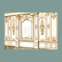 China PU Wall Panel HG-5828 Decorative Moulding - Fire-Proof & Water-Resistant Interior Wall Plaques with 80% Cost Savings for sale
