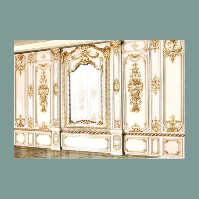 China PU Wall Panel HG-5828 Decorative Moulding - Fire-Proof & Water-Resistant Interior Wall Plaques with 80% Cost Savings for sale