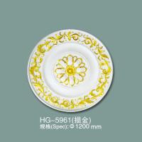 China HG-5961 High Density Polyurethane Luxury Ceiling Medallion - Fire-Proof, Water-Resistant Decorative Moulding with 80% Cost Savings for sale
