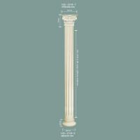 China PU Roman Column HG-5104 Decorative Moulding - Fire-Proof, Water-Proof Interior Design Element with 80% Cost Savings for sale
