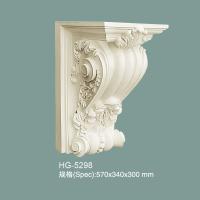 China PU Exotic Corbels HG-5298 - Fire-Proof Decorative Moulding with 80% Cost Savings vs Wood for sale