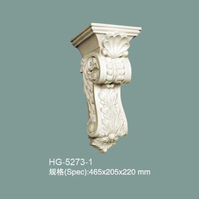 China PU Exotic Corbels HG-5273 - Fire-Proof Water-Resistant Decorative Moulding with 80% Cost Savings for sale