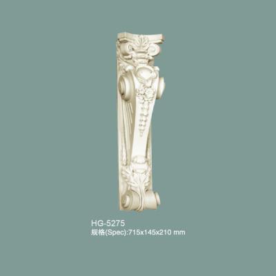 China PU Exotic Corbels HG-5275 - Fire-Proof Water-Resistant Decorative Moulding with 80% Cost Savings for sale