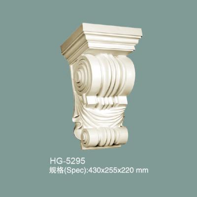 China PU Exotic Corbels HG-5295 - Fire-Proof Water-Resistant Decorative Moulding with 80% Cost Savings for sale