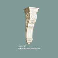 China PU Exotic Corbels HG-5297 - Fireproof Waterproof Decorative Moulding with 80% Cost Savings vs Wood for sale
