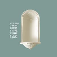 China HG-5219 High Density Polyurethane Niches - Fire-Proof Waterproof Decorative Moulding with 80% Cost Savings for sale