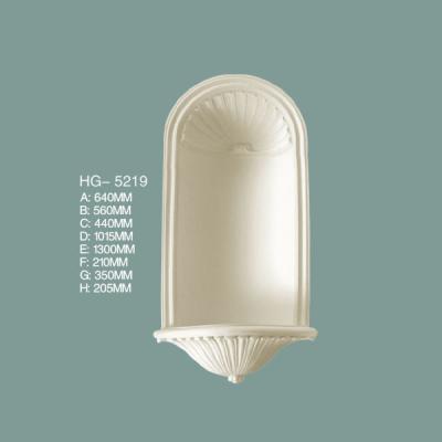 China HG-5219 High Density Polyurethane Niches - Fire-Proof Waterproof Decorative Moulding with 80% Cost Savings for sale