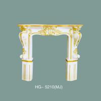China HG-5210 High-Density Polyurethane Fireplace Mantel - 80% Cost Savings vs Wood, Non-Combustion Fire Safety Rated for sale