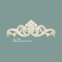 China HG-3396 Decorative Polyurethane Wall Moulding Scroll Onlay - Fireproof & Waterproof Interior Trim with 80% Cost Savings for sale