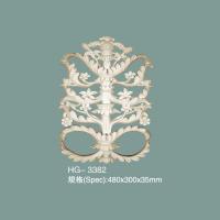 China HG-3382 Decorative Polyurethane Wall Moulding Scroll - Fireproof & Waterproof Interior Ornamental Onlay for sale