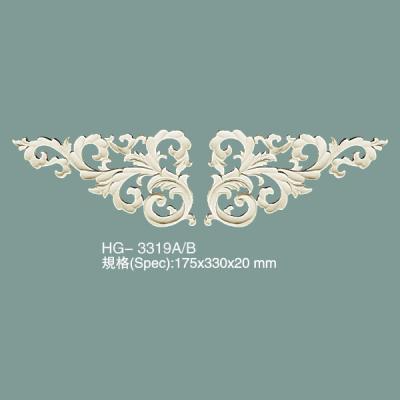 China HG-3319 Decorative PU Wall Moulding Ornaments - Fire-Proof & Waterproof Interior Trim with 80% Cost Savings for sale