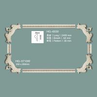 China HG-5710 Decorative PU Corner Moulding and Frames - Fireproof Waterproof Interior Trim with 80% Cost Savings for sale