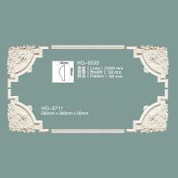 China Decorative PU Corner Moulding HG-5711 - Fireproof Waterproof Polyurethane Interior Trim with 80% Cost Savings for sale