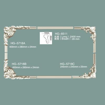 China Decorative Corner Moulding Pu Elegant Corner And FramesHG-5718 for sale