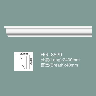 China PU Chair Rail PU Wainscoting PU Wall Moulding Dado Rail HG-8529 for sale
