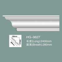 China Foam Skirting Cornice Moulding Polyurethane Crown Moulding HG-9627 for sale