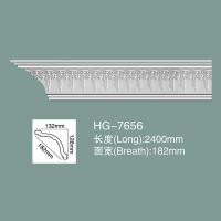 China Foam Skirting Cornice Moulding PU Ceiling Moulding HG-7656 for sale