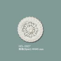 China PU Ceiling Medallion HG-5927 - Fire-Proof Water-Resistant Decorative Moulding with 80% Cost Savings for sale