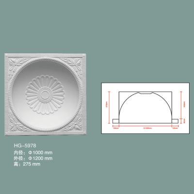 China PU Ceiling Medallion HG-5978 for sale