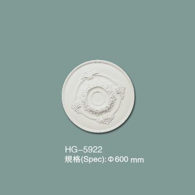 China HG-5922 Pu Ceiling Medallion PU Ceiling Tile for sale