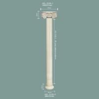 China PU Roman Column HG-5120 Decorative Moulding - Fire-Proof & Water-Resistant Interior Design Element with 80% Cost Savings for sale