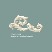 China HG-3326 PU Wall Decor Moulding - Fire-Proof Water-Resistant with 80% Cost Savings vs Wood & Gypsum for sale
