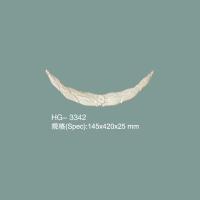 China HG-3342 Polyurethane Ornamental Moulding with 80% Cost Savings and Fire-Proof Certification for Interior Home Decor for sale