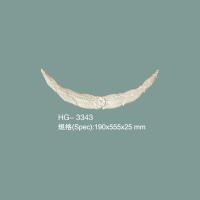 China HG-3343 Decorative PU Moulding - Fire-Proof Water-Resistant Interior Trim with 80% Cost Savings for sale