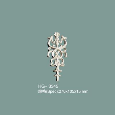 China HG-3345 PU Moulding for Home Decor - Fire Resistant Waterproof Trim with 80% Cost Savings for sale