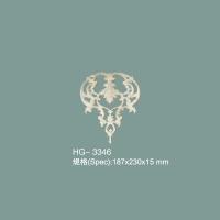 China HG-3346 Decorative PU Moulding for Home Interiors - Fire-Proof, Water-Resistant with 80% Cost Savings vs Wood for sale