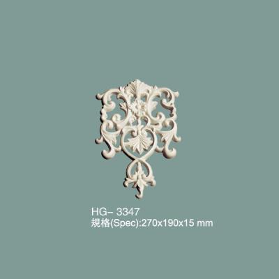 China HG-3347 Decorative PU Moulding - Fire-Proof Water-Resistant Ornaments with 80% Cost Savings Over Wood for sale