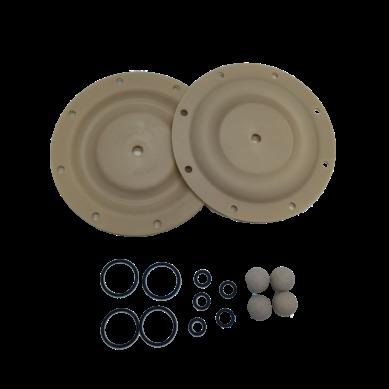 China 1-inch & 1.5-inch Diaphragm Pump Rubber Fluid Maintenance Kit - Factory Direct Spare Parts with 1-Year Warranty for sale